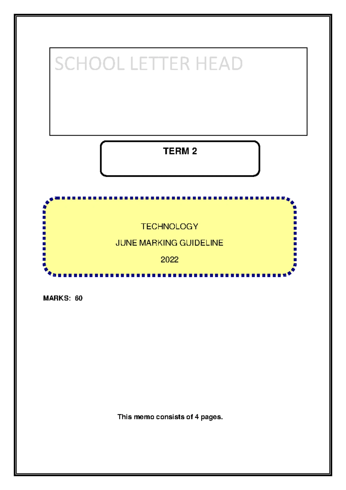 EMS Grade 07 Term 2 2024 Mid-Controlled Test Question Paper - Studocu