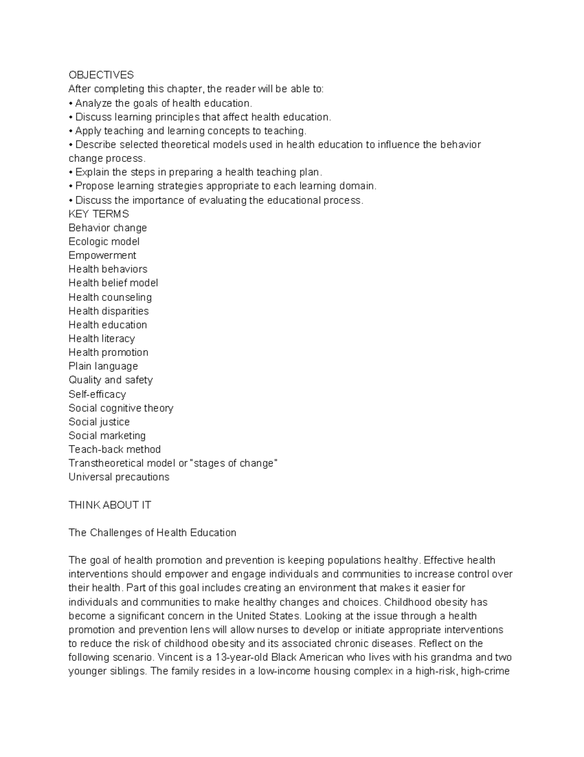 Health Education Strategies: Community Health Promotion Insights (NUR ...