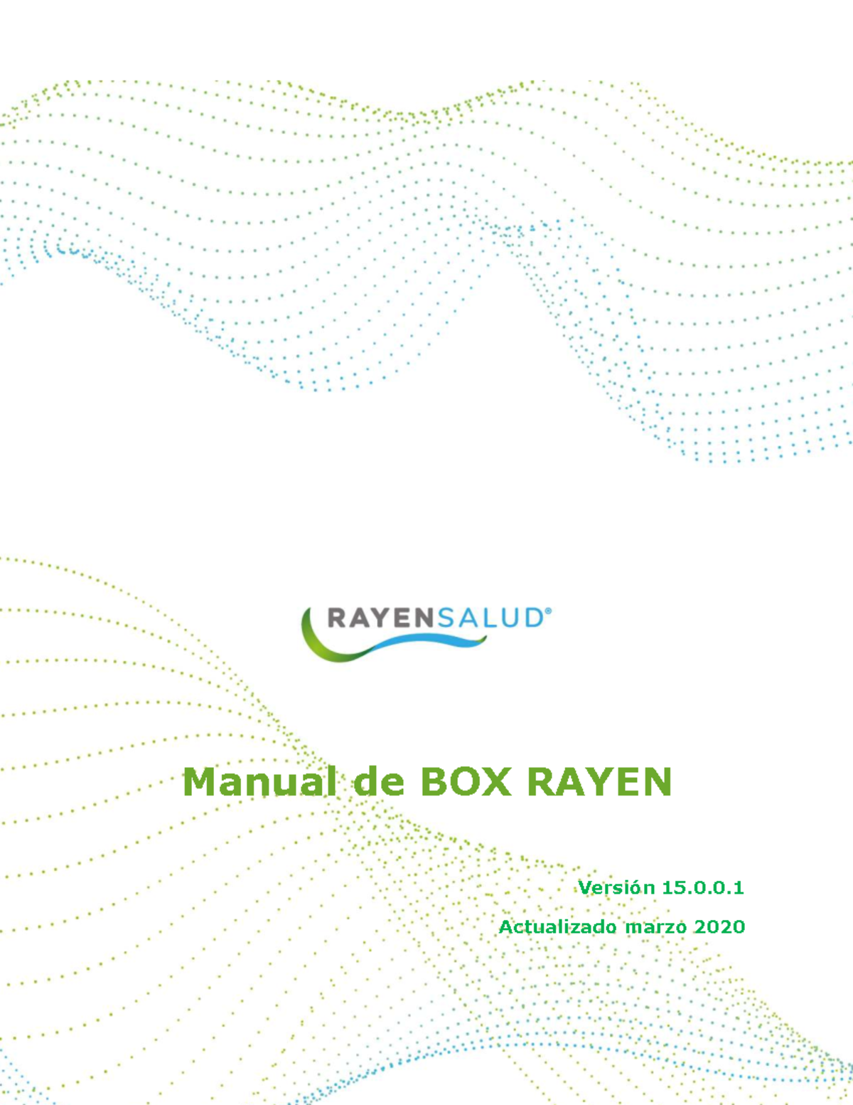 Manual de BOX RAYEN v15.0.0.1 - Actualización Marzo 2020 - Studocu