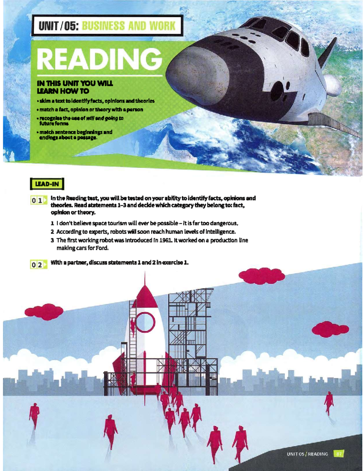 Unit 05 - Business Reading: Facts, Opinions, and Theories Analysis ...