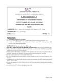 EECF1614 - UFS UV - Economic systems and basic microeconomics - Studocu