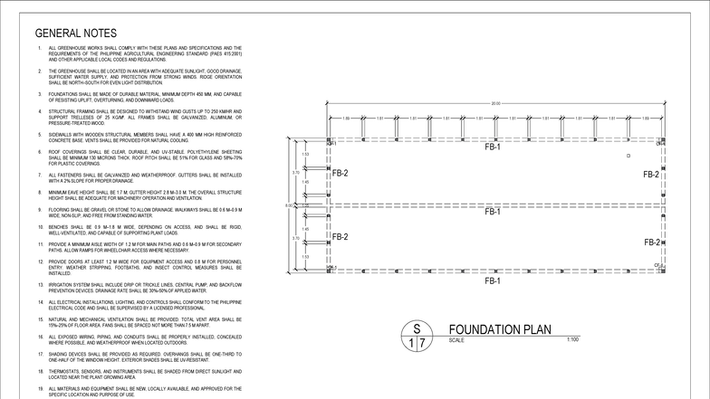 ABEN 4512 - General Notes for Proposed Rose Greenhouse Design - Studocu