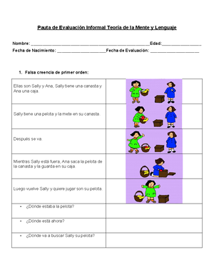Hoja de respuesta Tecal - HOJA DE ANÁLISIS CUALITATIVO TECAL TEST PARA ...