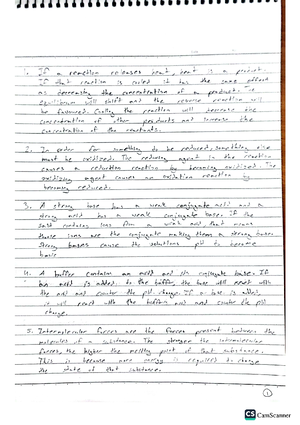 SCH4U - Chemistry - Studocu