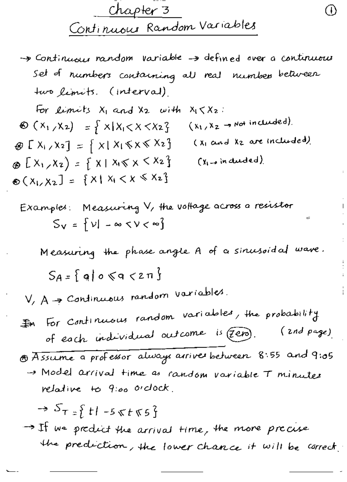 Chapter 3: Continuous Random Variables and Their Properties - Studocu