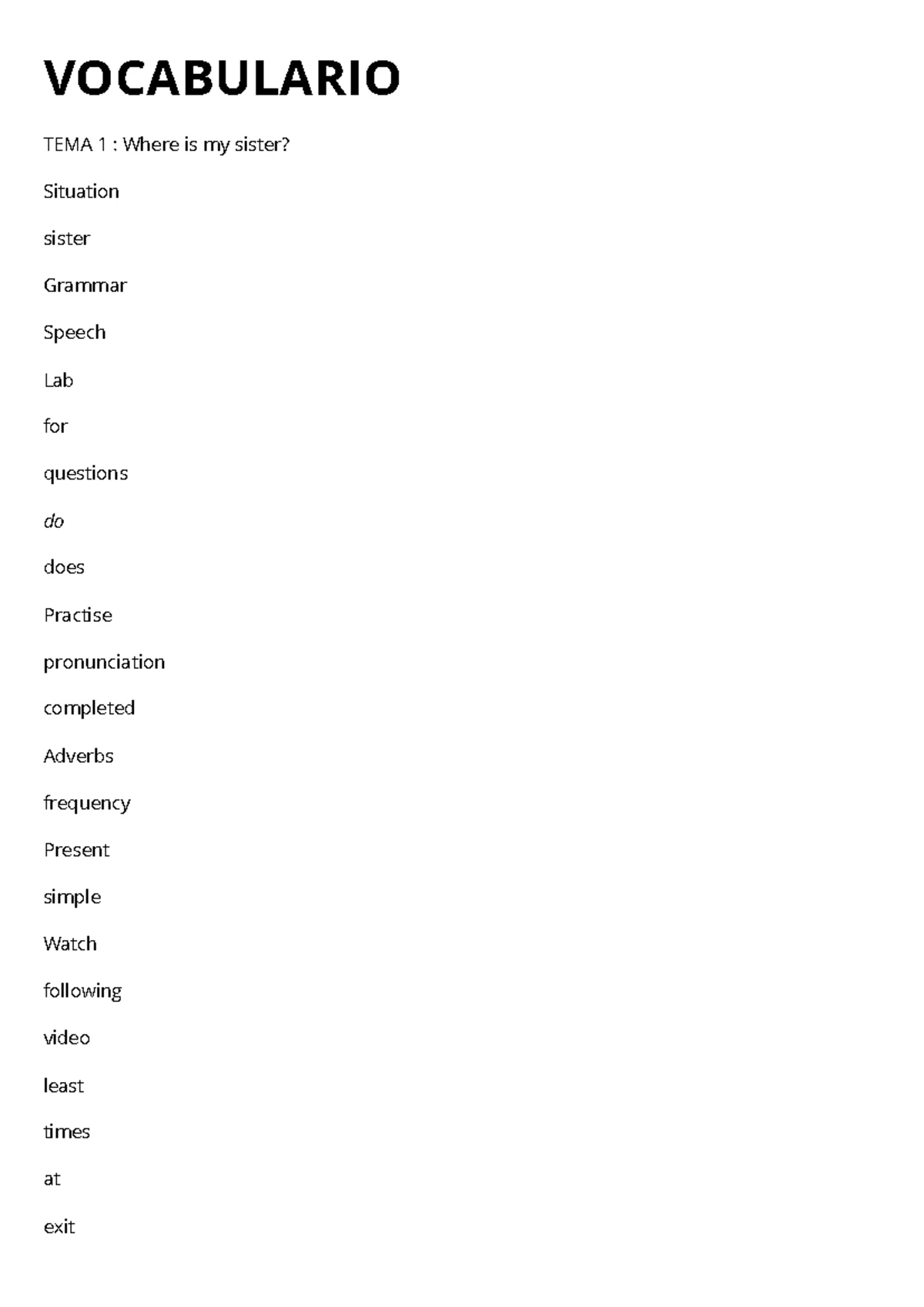 Cómo usar la preposición "of" en inglés: Ejercicios y ejemplos ...