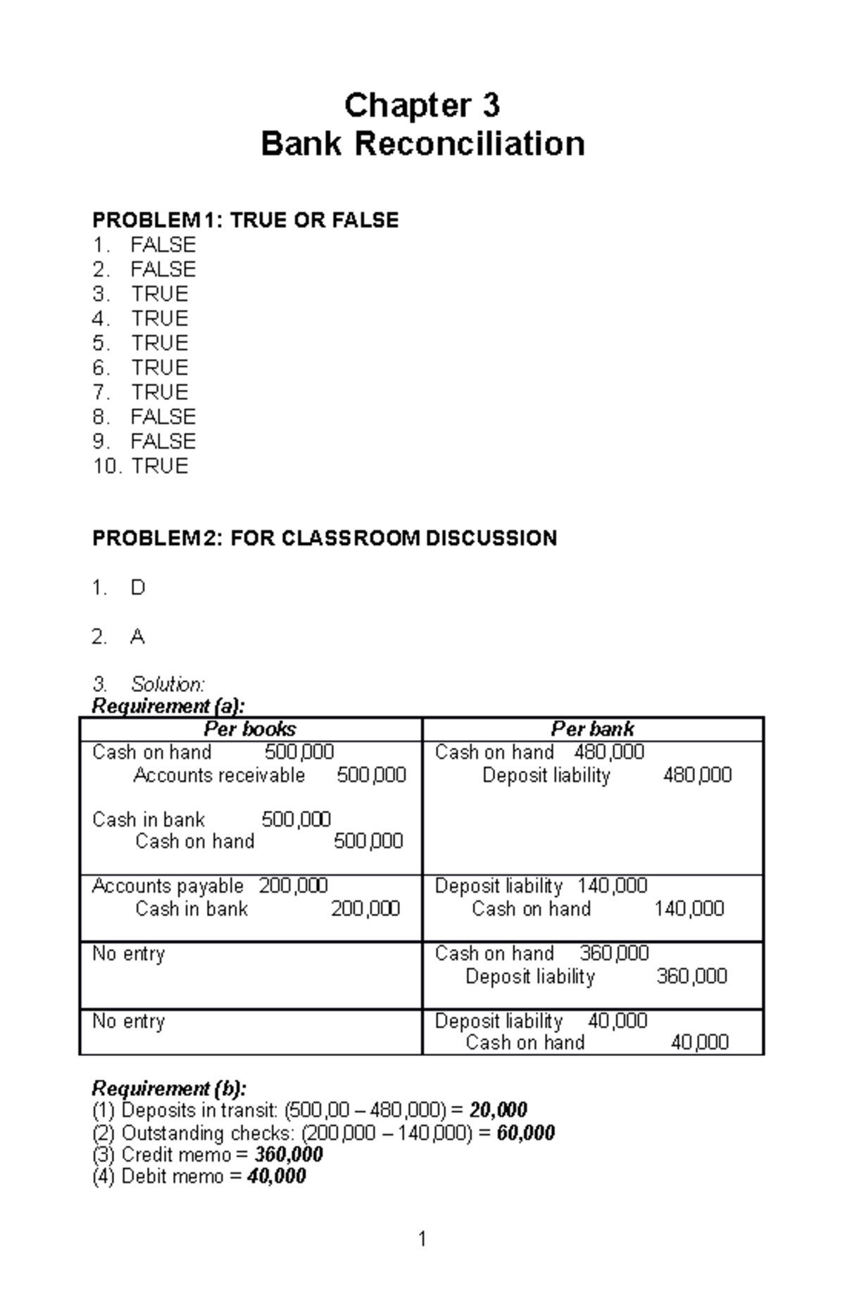 Chapter-3 BANK- Reconciliation IA-PART-1A - Chapter 3 Bank ...