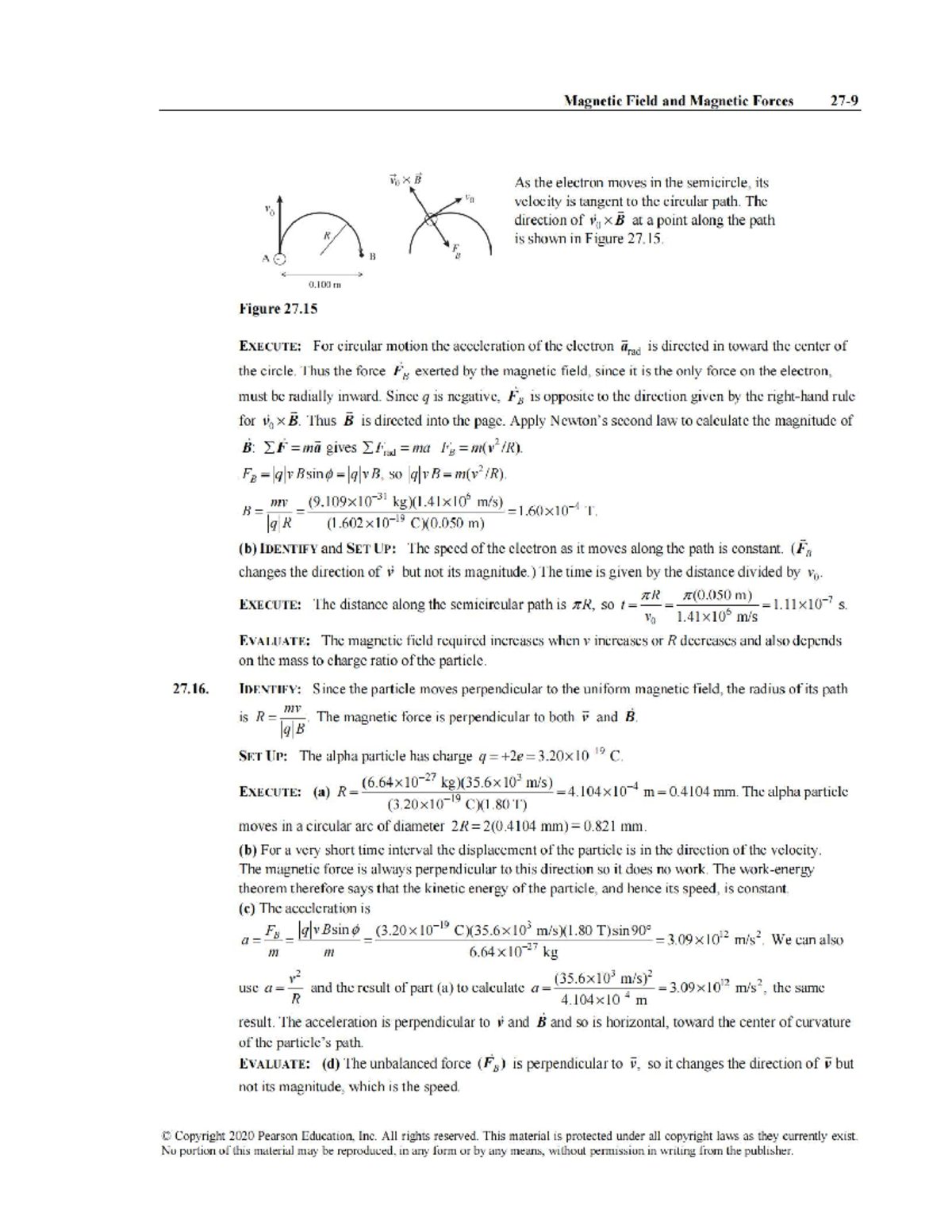 Magnetic Field and Forces in Circular Motion - PHYS 1080 - Studocu