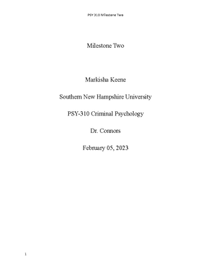 The Zodiac Killer - Risse Southern New Hampshire University PSY-332 ...