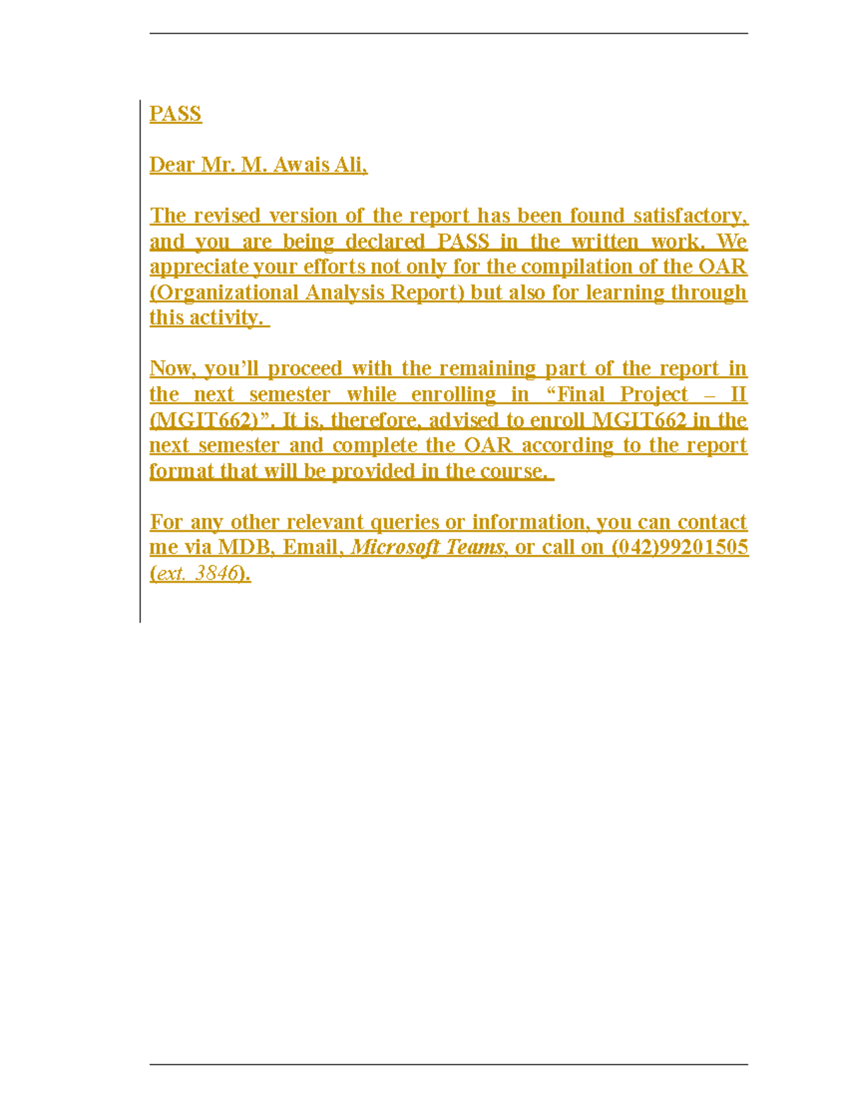 Organizational Analysis Report - MGIT661 - Fall 2025 - Studocu