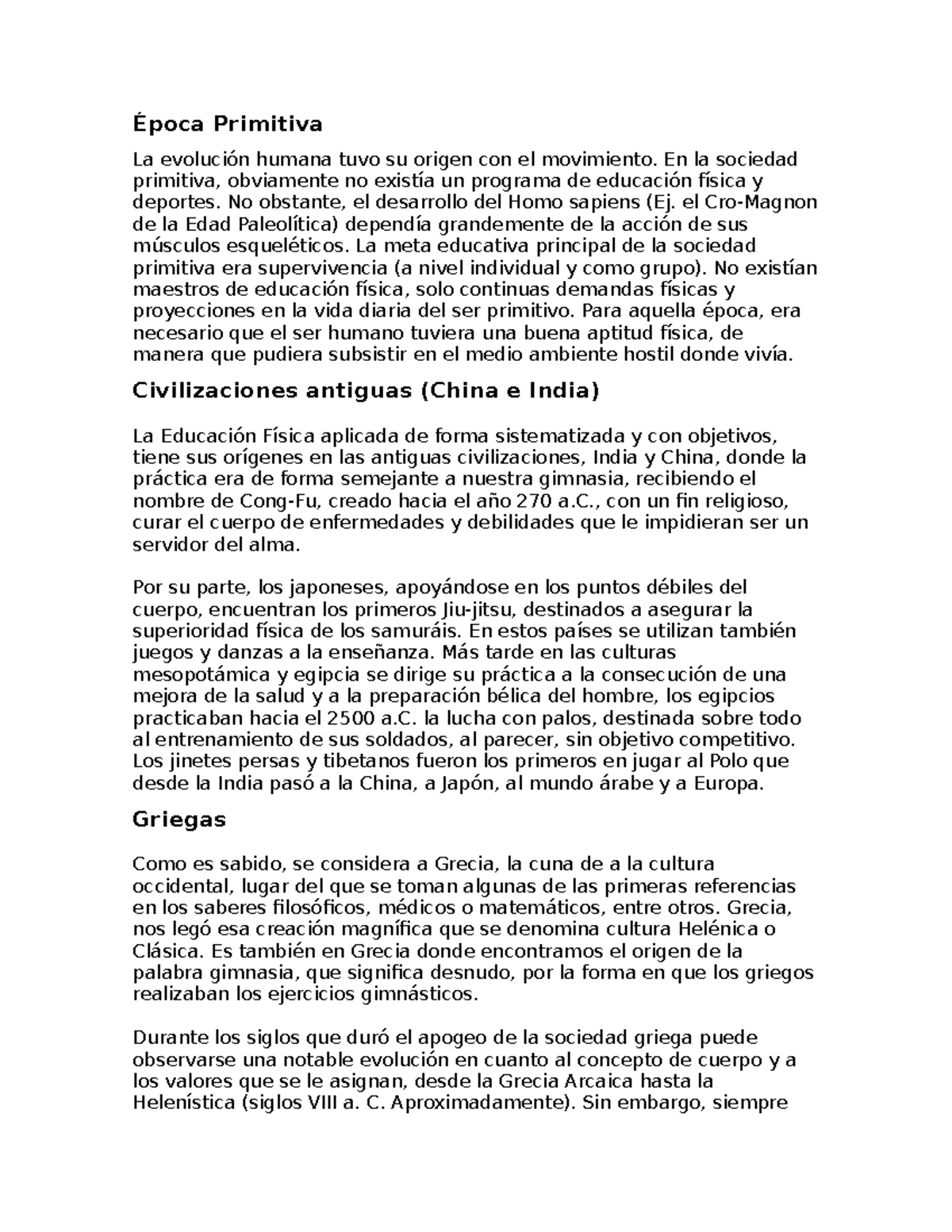 Época Primitiva sociales - Época Primitiva La evolución humana tuvo su ...