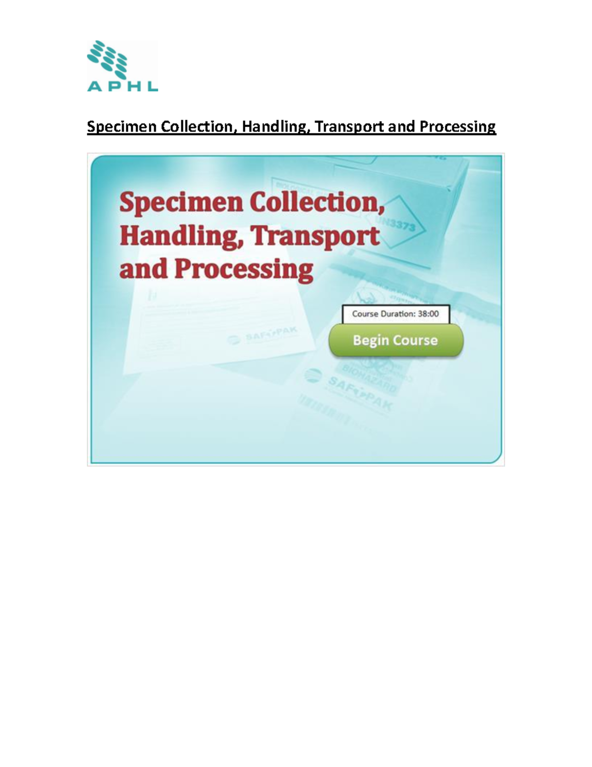 Specimen Collection & Handling in TB Testing - Essential Notes - Studocu