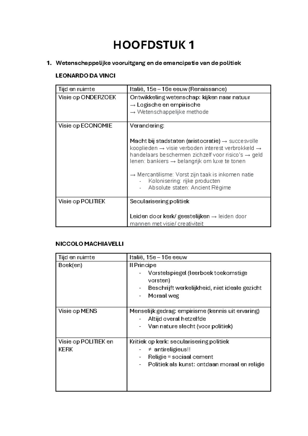 HOOFDSTUK 1: Sociale en Politieke Leerstellingen - UGent 2025-2026 ...