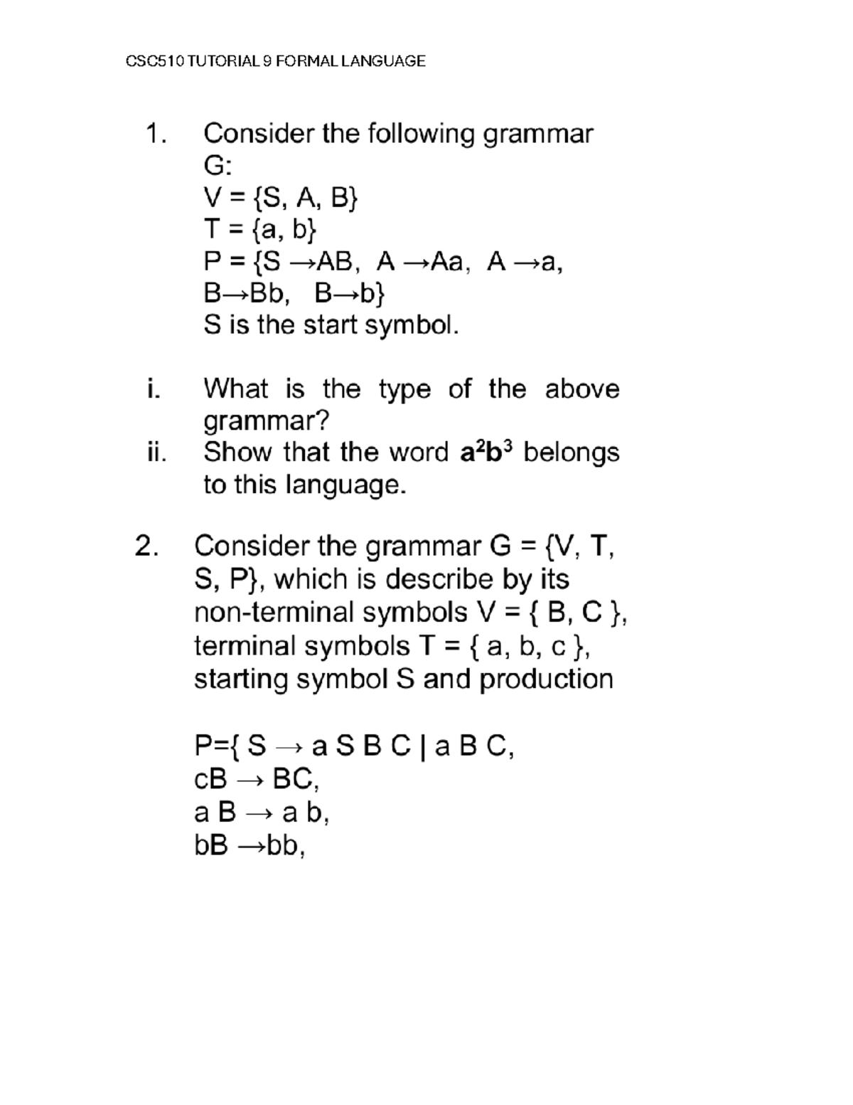 Tutorial 9 - Discrete Mathematics - Studocu