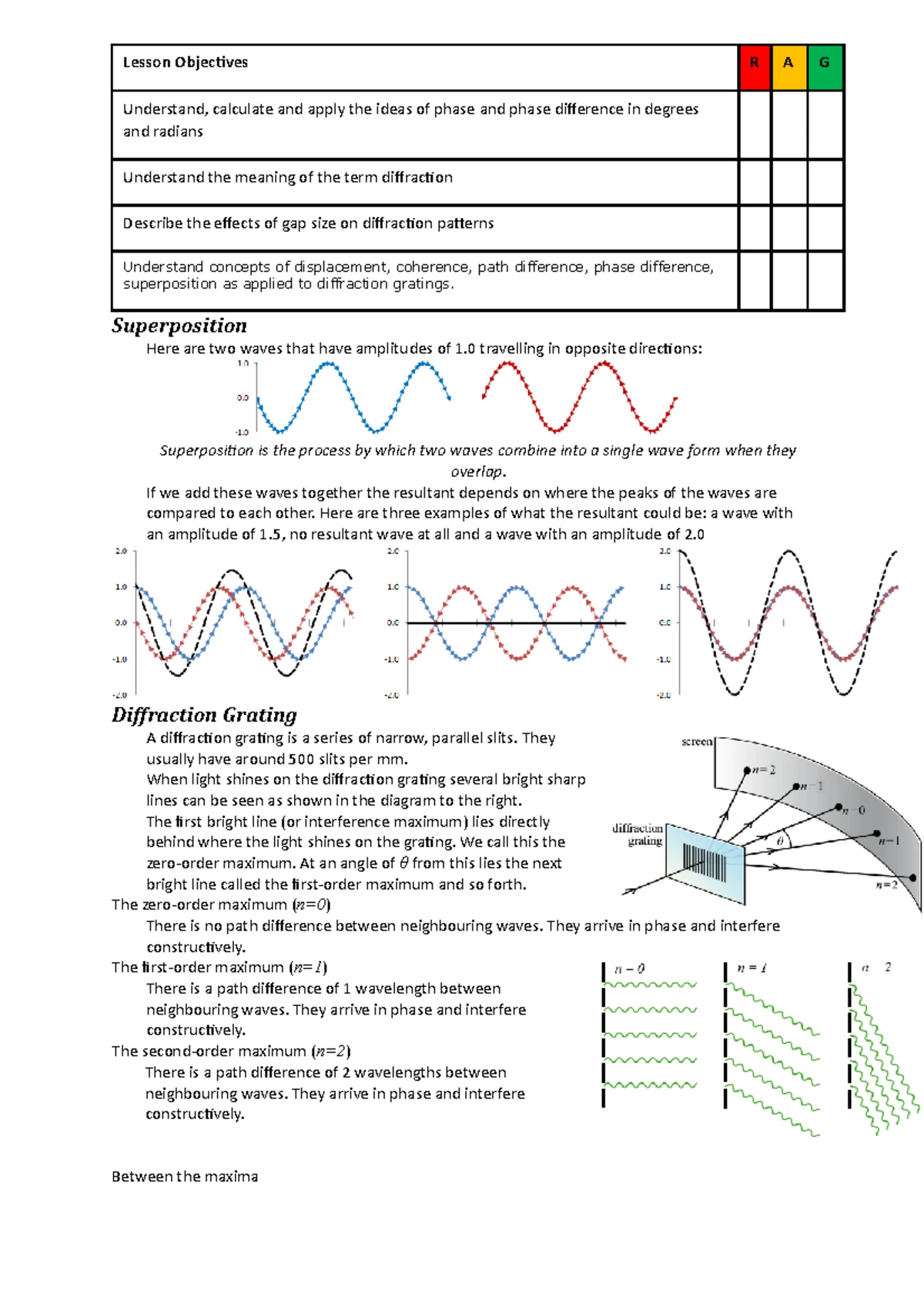 Applied Science Revision Checklist (Unit 1) - UNIT 1: PRINCIPLES AND APPLICATIONS OF SCIENCE I ...