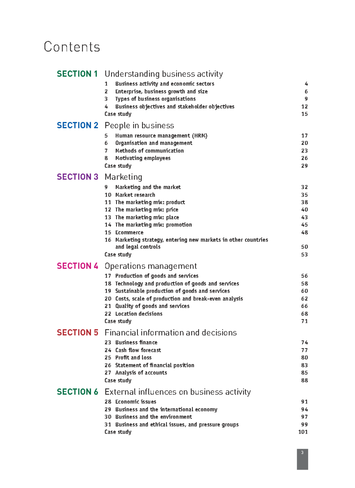 Cambridge IGCSE Business Workbook Sample - Comprehensive Overview - Studocu