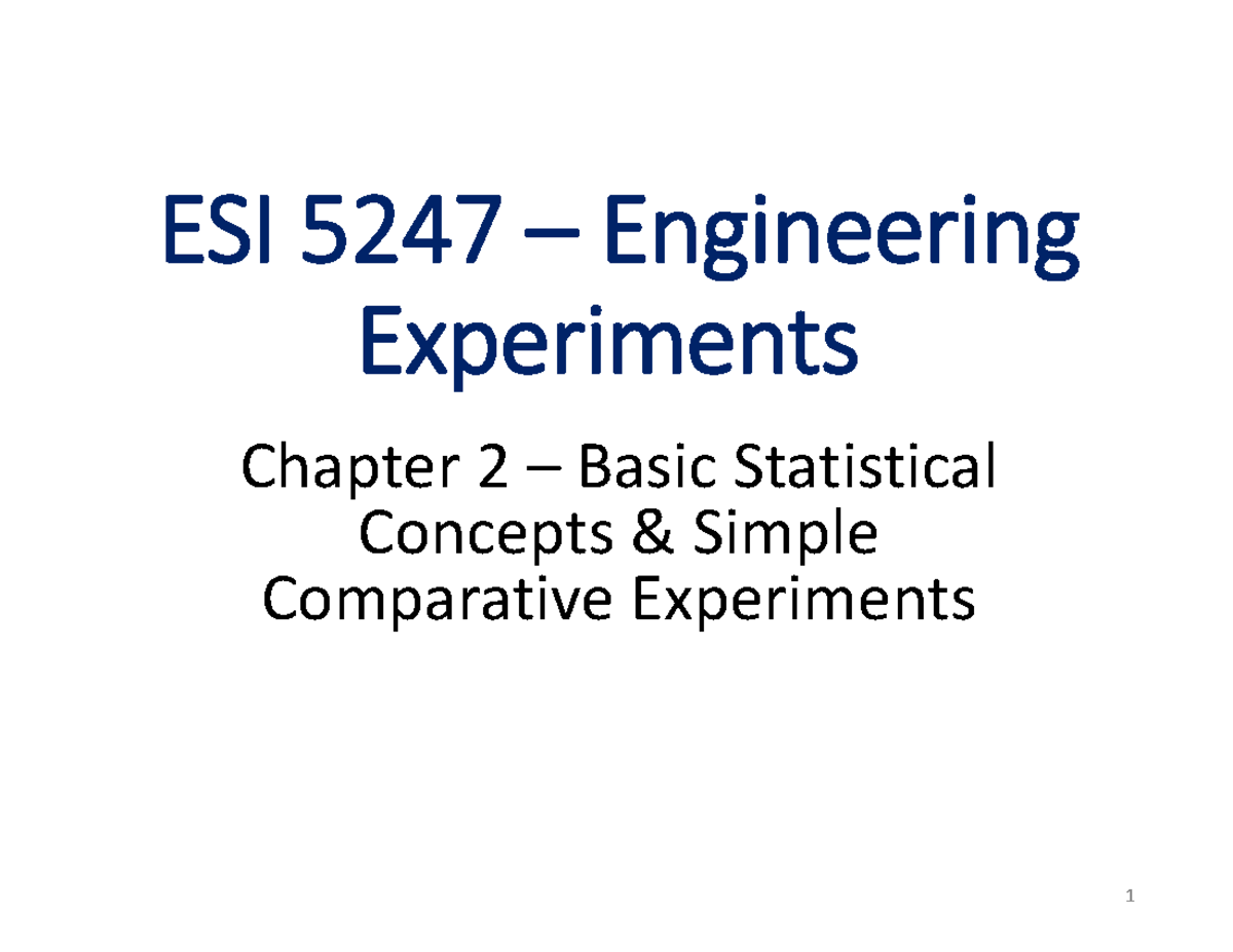 Two-Sample t-Test Analysis for Cement Bond Strength Experiment - ESI ...