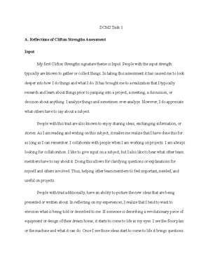 C200 - Task 1 - Completed Task 1 - C200 – Managing Organizations and ...