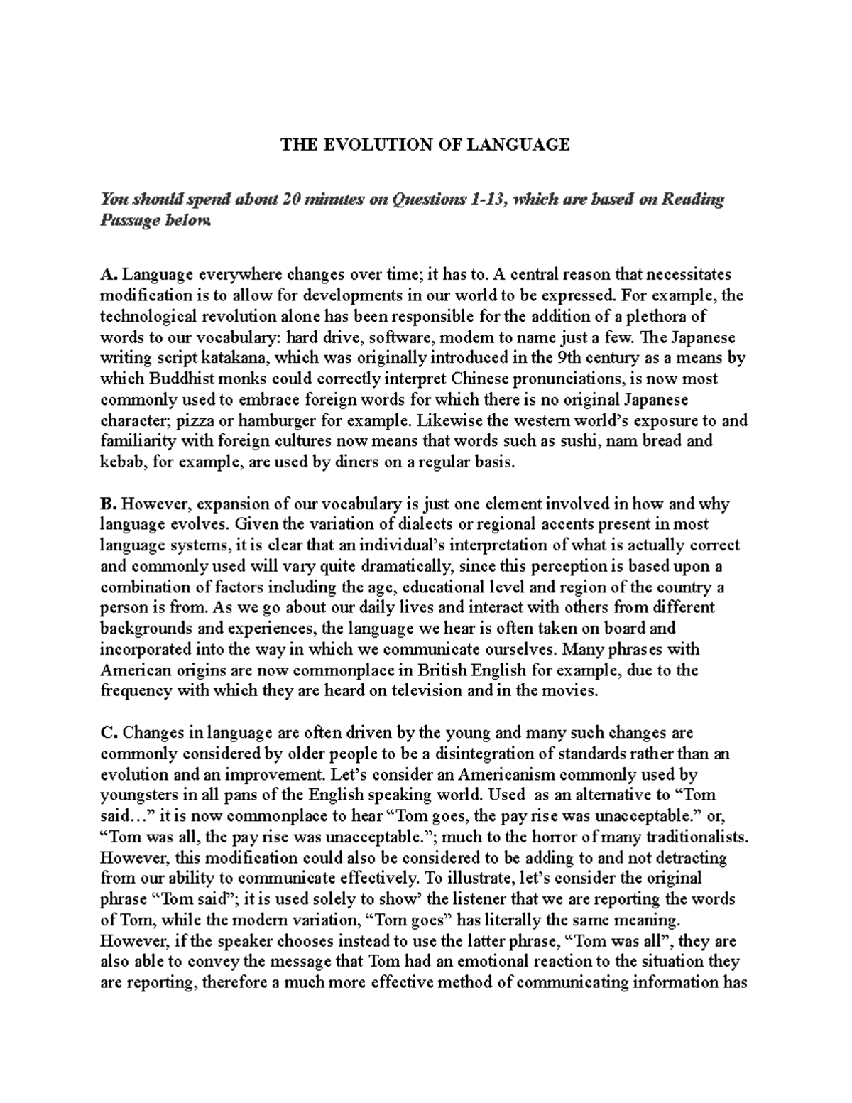 The Evolution of Language: Insights and Implications on Communication ...