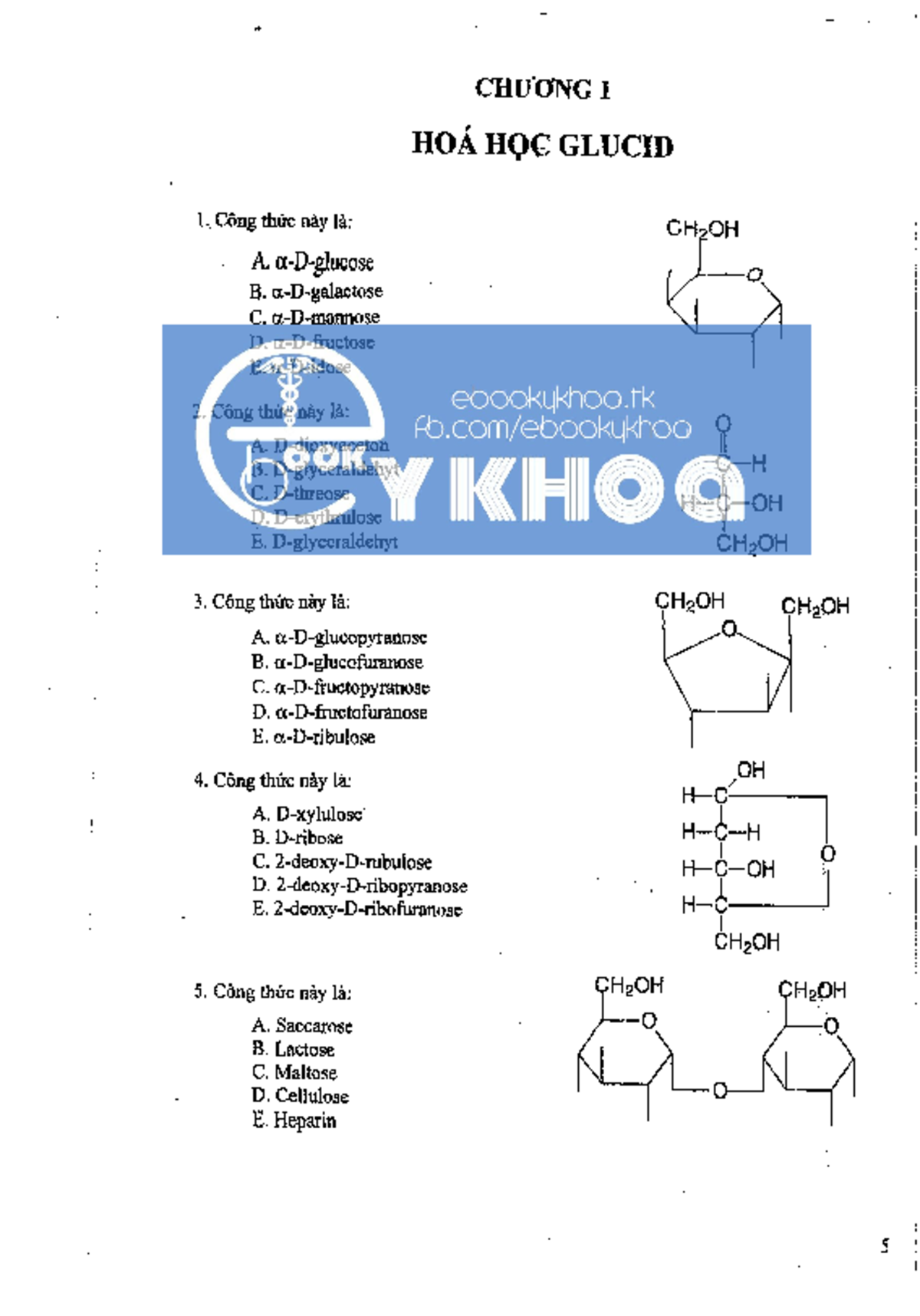 1000 CÂU TRẮC NGHIỆM HÓA SINH + ĐÁP ÁN (Unlocked Version) - Studocu