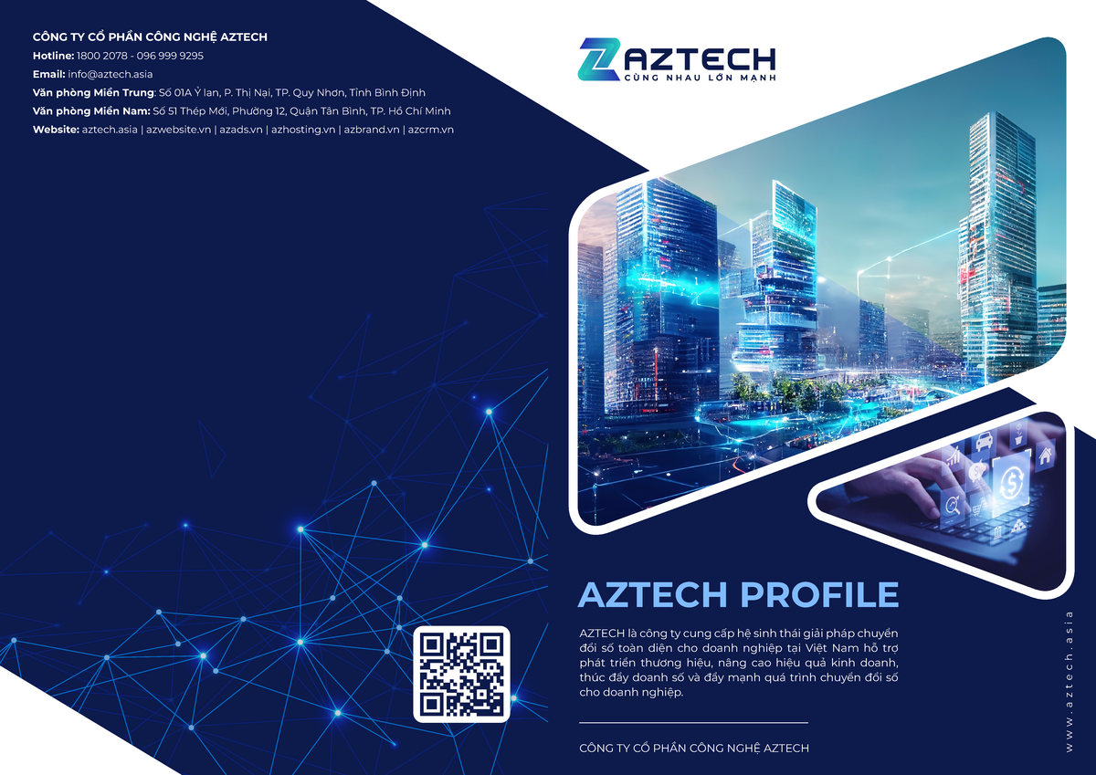 Profile Aztech - No anything - AZTECH PROFILE AZTECH là công ty cung cấp hệ sinh thái giải pháp ...