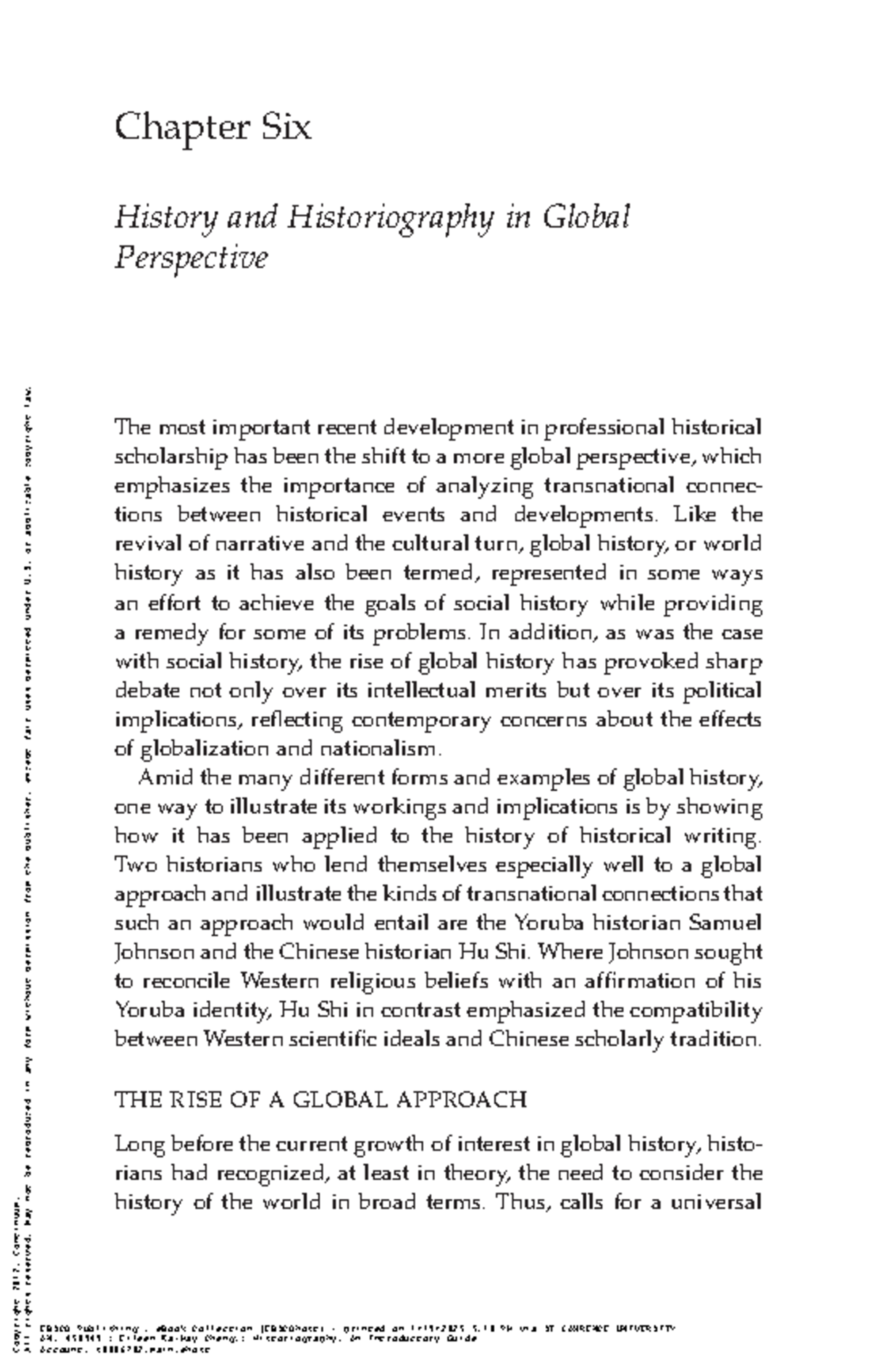 Historiography in Global Perspective: Navigating Nationalism and ...