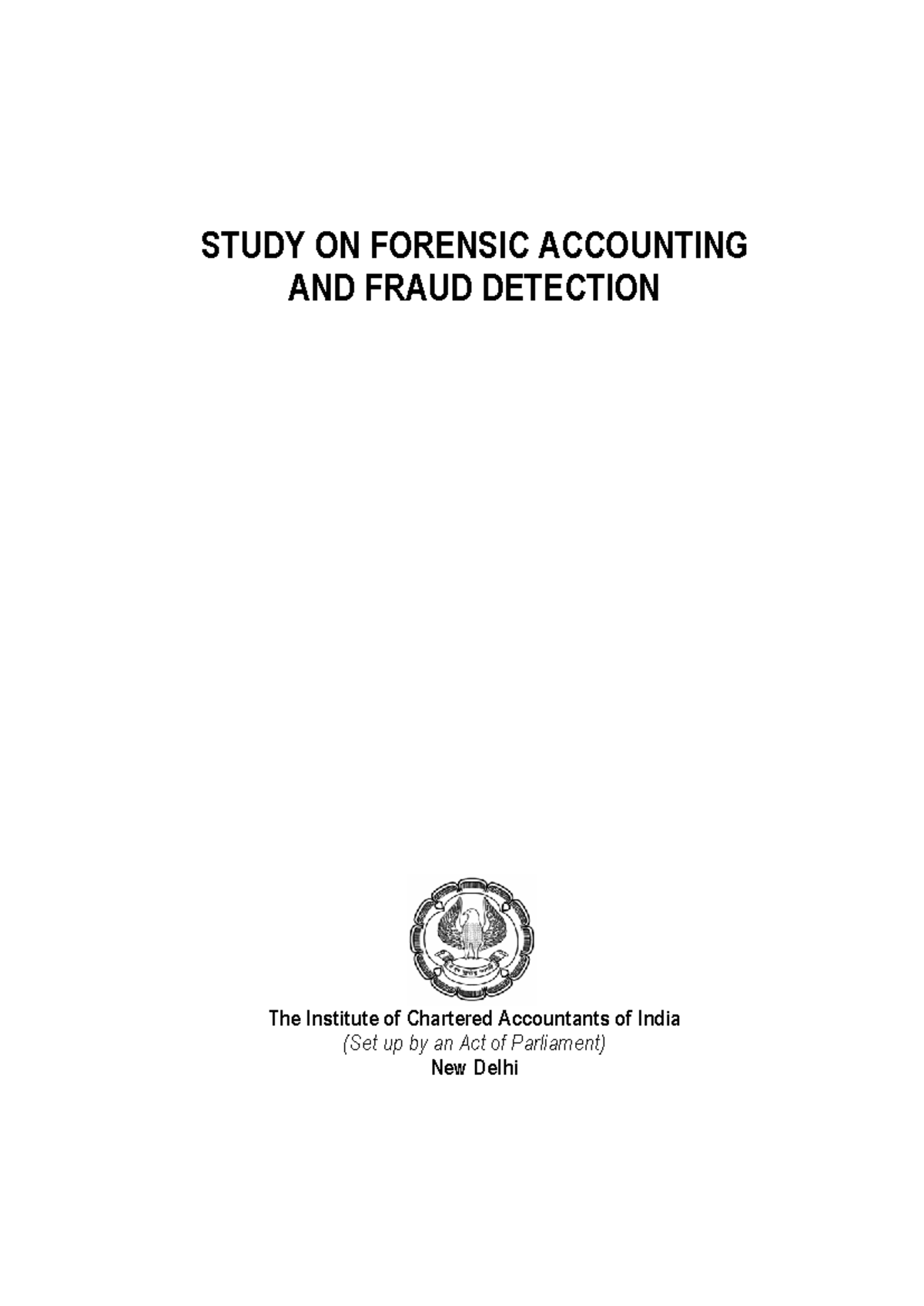 Forensic Accounting and Fraud Detection: A Comprehensive Study Guide ...