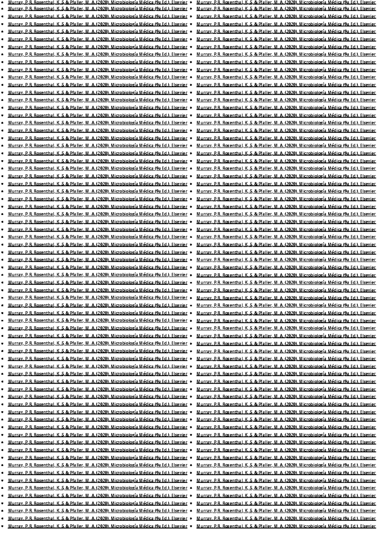 Referencias en Formato APA: Bibliografía de Microbiología Médica (9a Ed ...