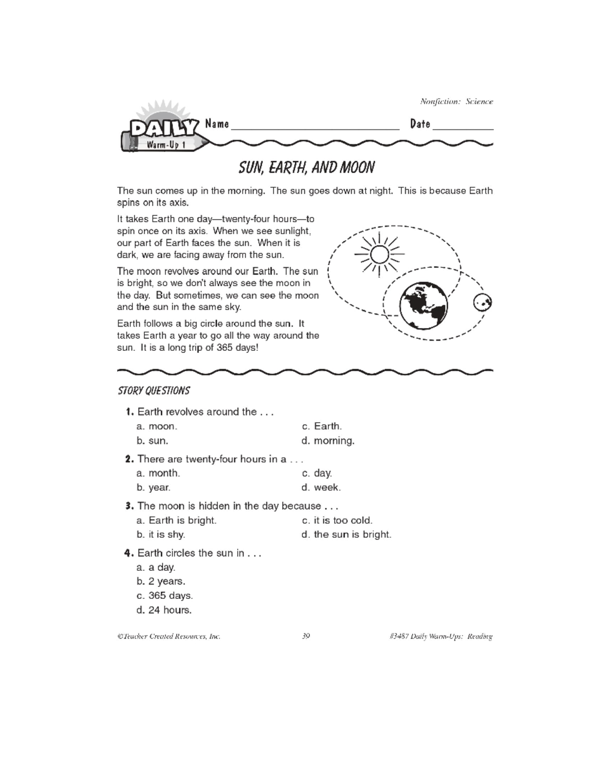 Nonfiction: Science Daily Reading Homework Session 1 - Studocu