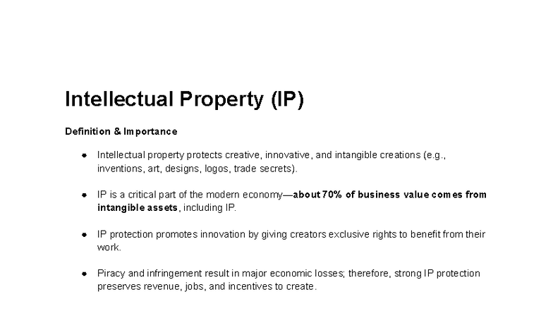 Chapter 11 and 13 typed notes from in-person lecture - Intellectual ...