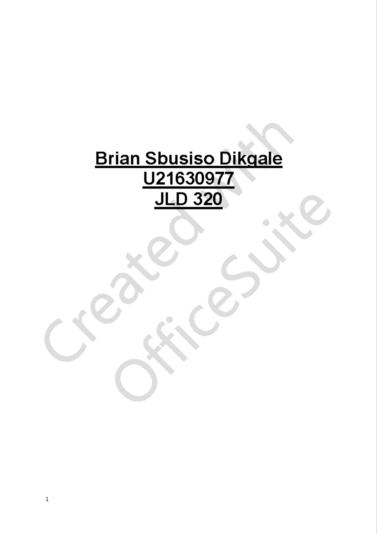 JLD 320 Final Exam Portfolio: Inclusive Education and Development ...