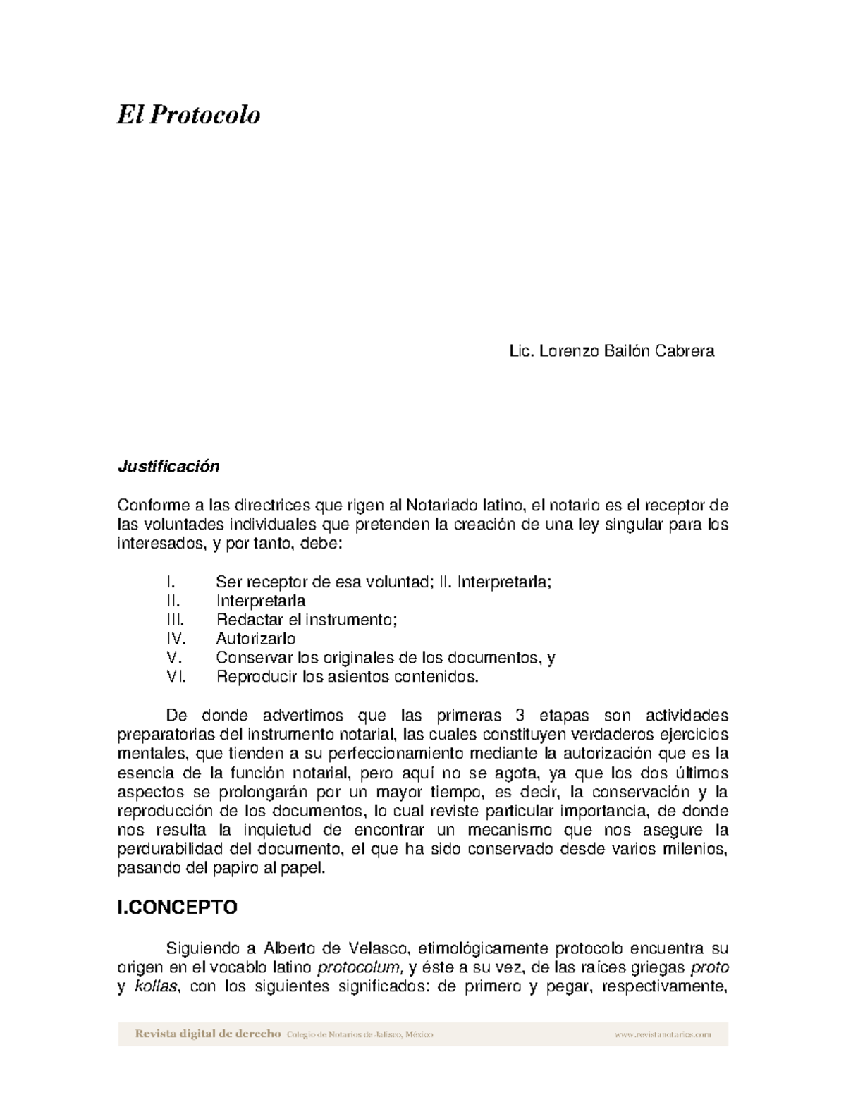 Semana 3 - PDF - El Protocolo - Lic. Lorenzo Bailón Cabrera - El Protocolo Lic. Lorenzo Bailón ...