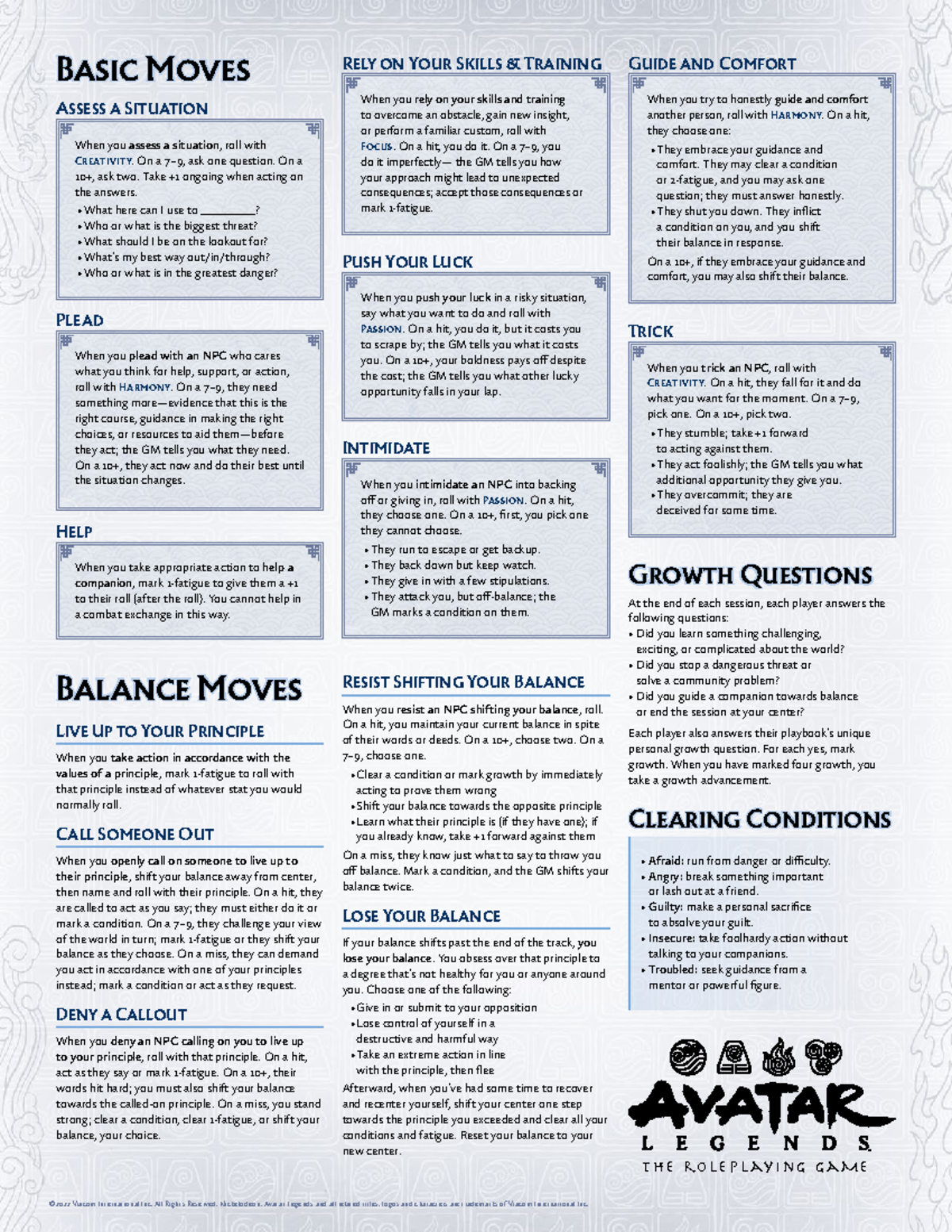 Avatar Legends-Printable Play Materials-20220721 - At the end of each ...