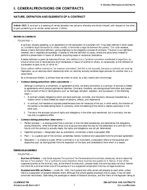 Class notes- Oblicon (whole book of De Leon) - OBLIGATION – juridical ...