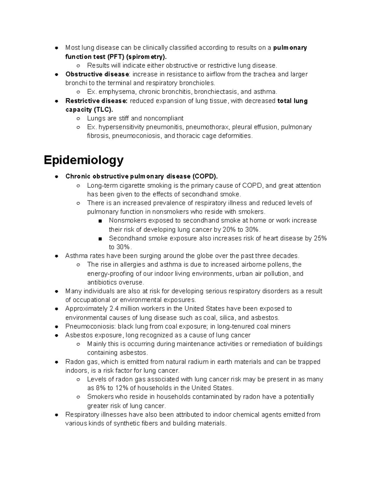 Pathophysiology and Treatment of COPD & Asthma: Key Concepts (MED 101 ...