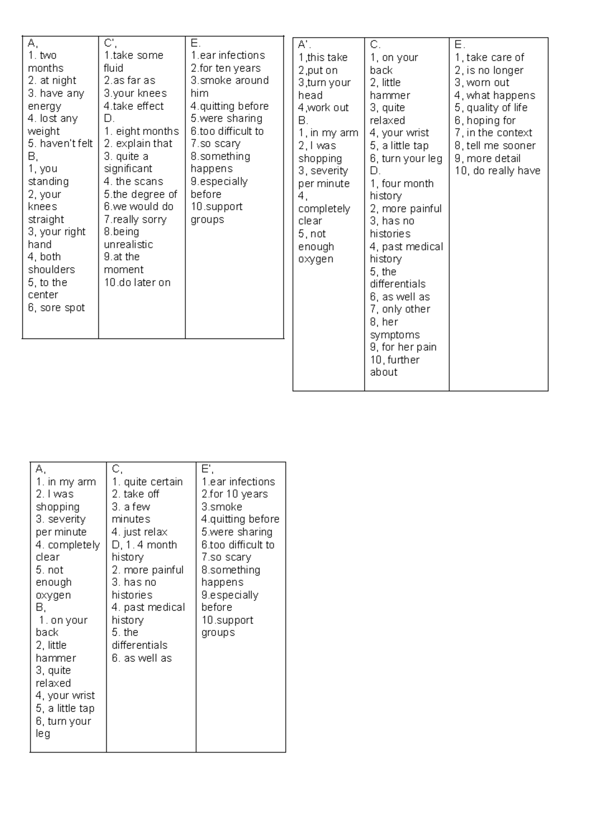 Listening Answers for English Exam (Course Code: ENG101) - Studocu