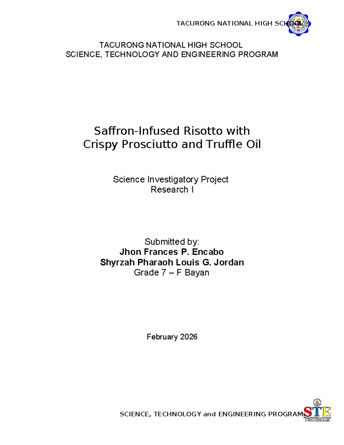 Cover - Research 1 - Finance Accounting Business Management 1 ...