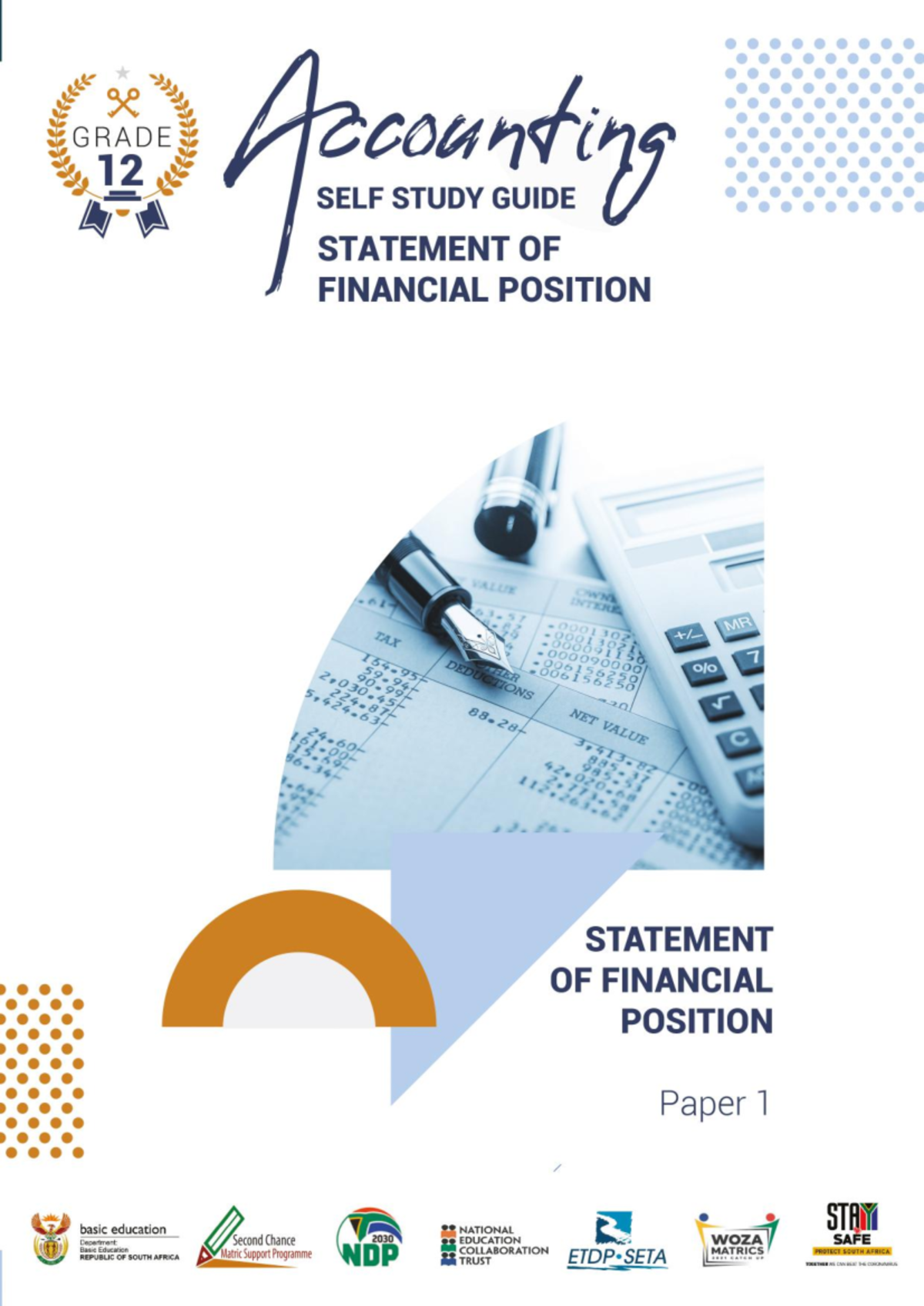 Accounting P1: Study Guide for Balance Sheet Preparation and Key ...