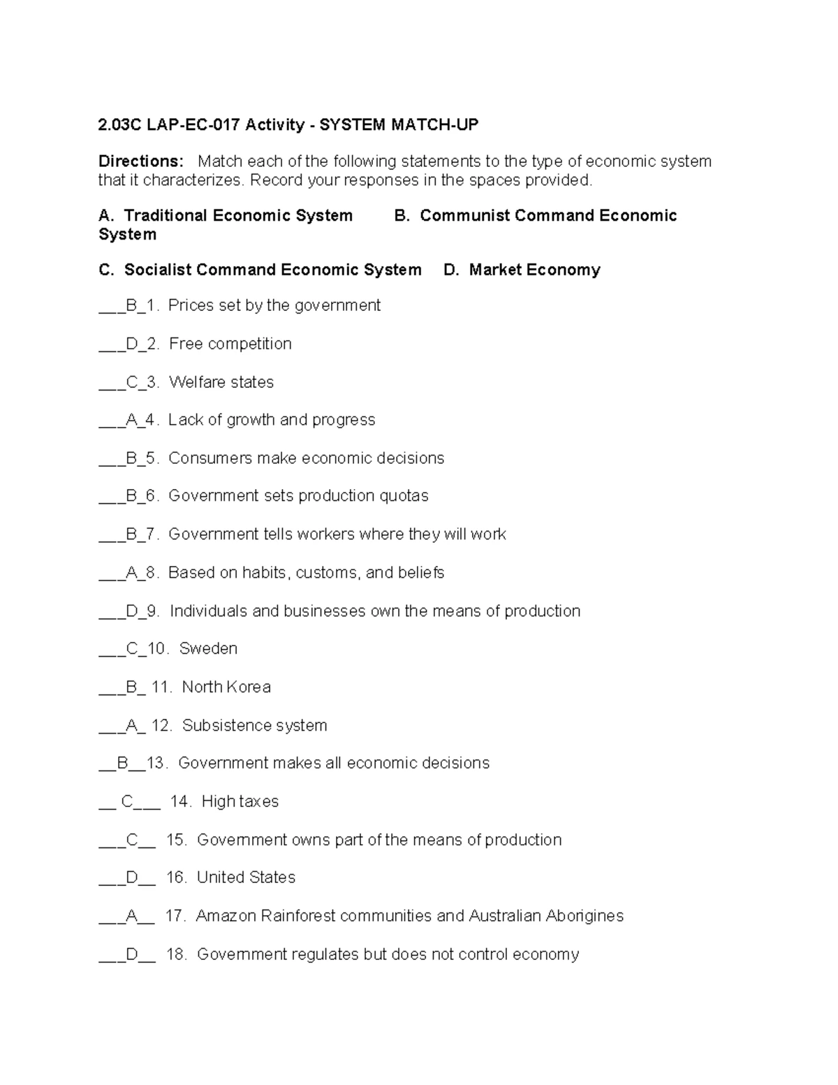 Unit 6 Review Outline - Test preparation materials - AP Macro Review ...