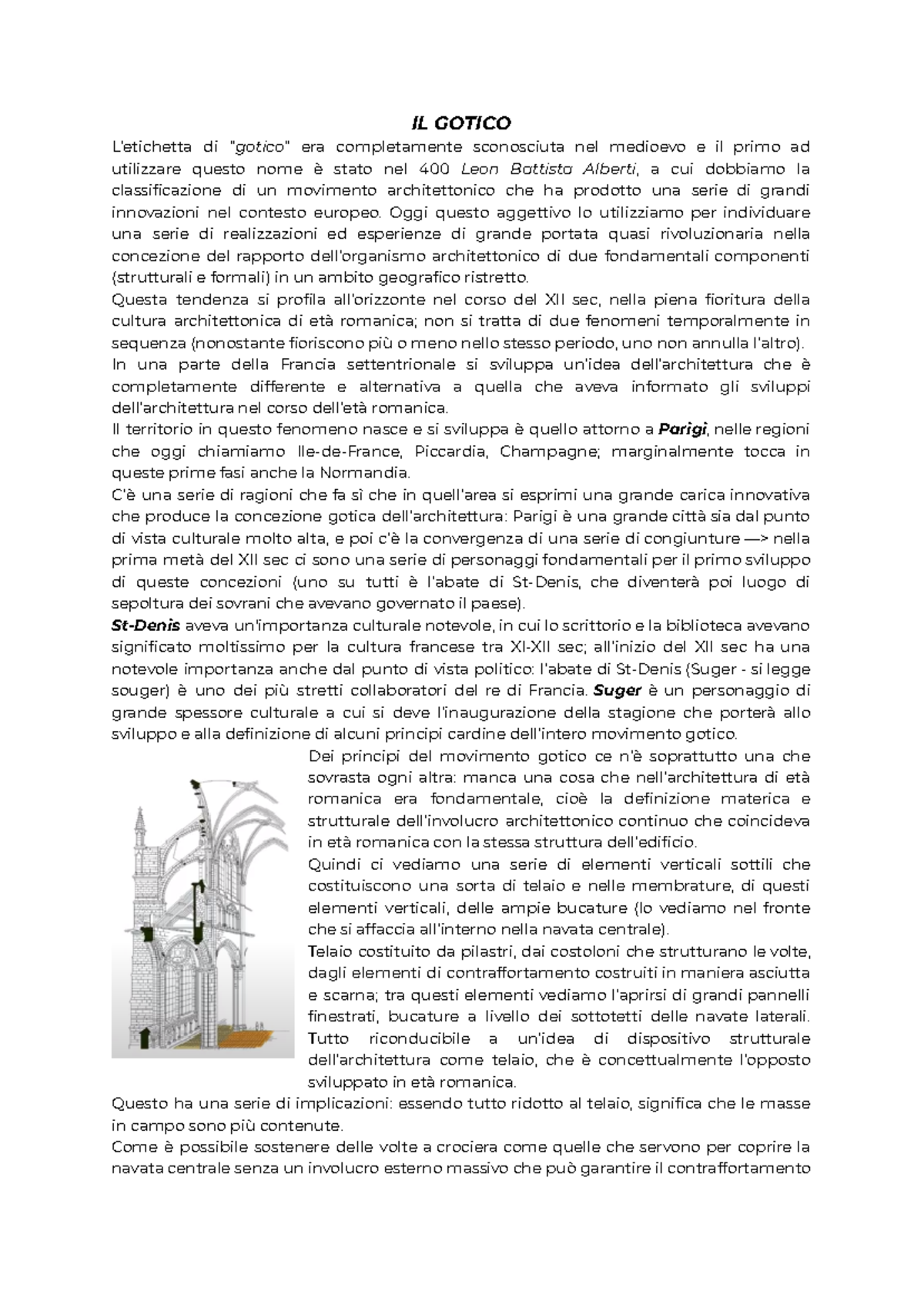 Gotico - arte e architettura - IL GOTICO L’etichetta di “gotico” era ...