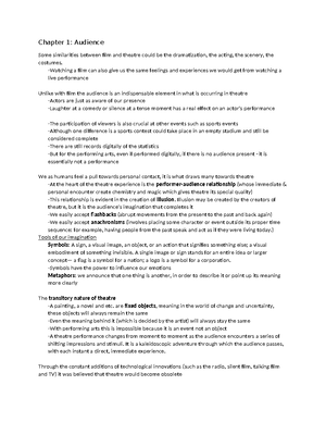 Pool (No Water) Analysis: A Study of Mark Ravenhill's Characters - Studocu