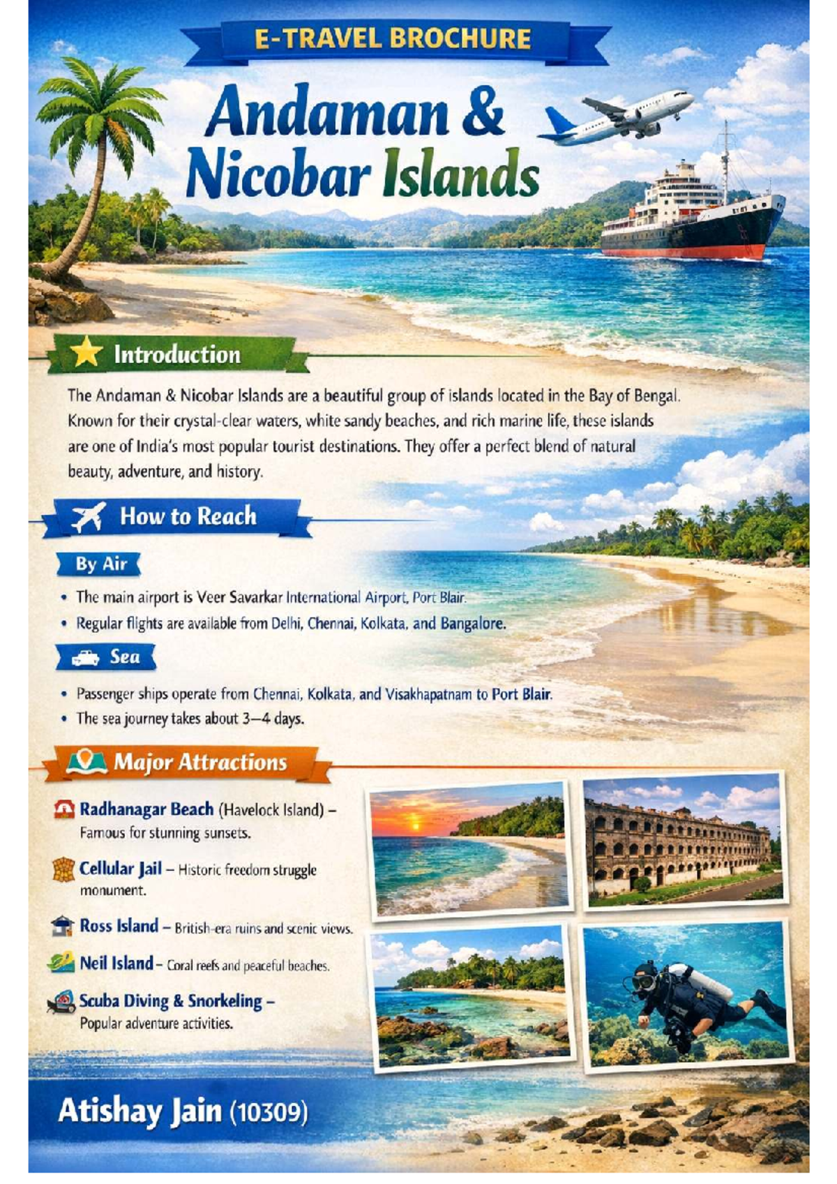 Andaman Nicobar Islands: A Tourist's Guide (Course Code: 10309) - Studocu