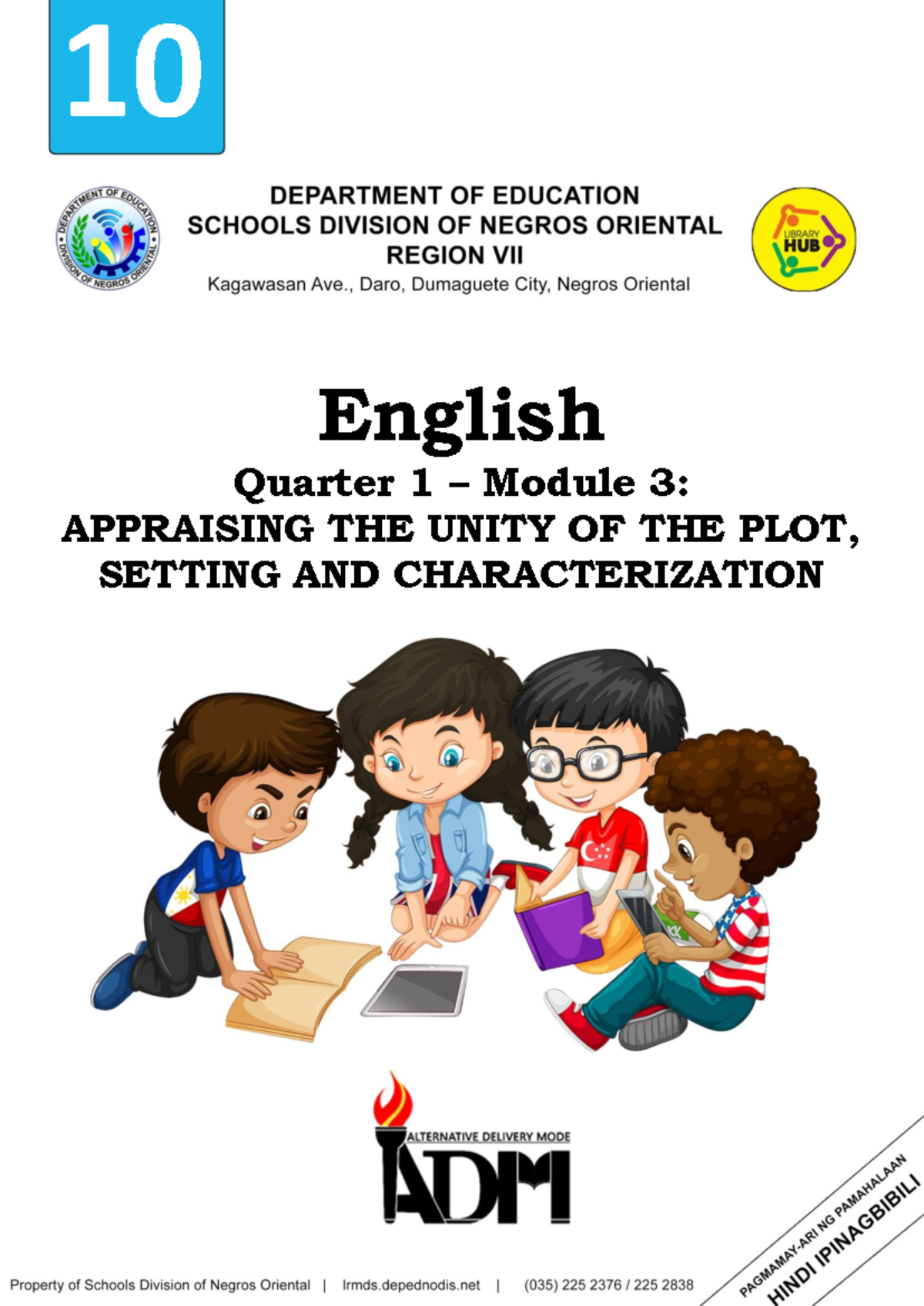 English 10 Q1 module 3 - grade 10 - 10 English Quarter 1 – Module 3 ...