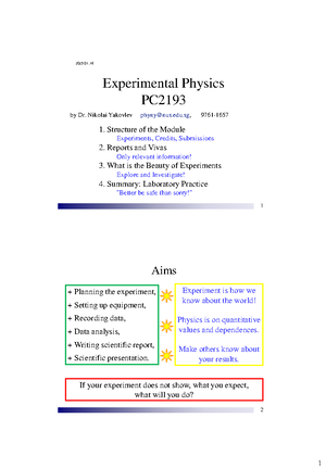 Lecture 4-presentations 2 - 1 Effective Presentations 1. What You ...
