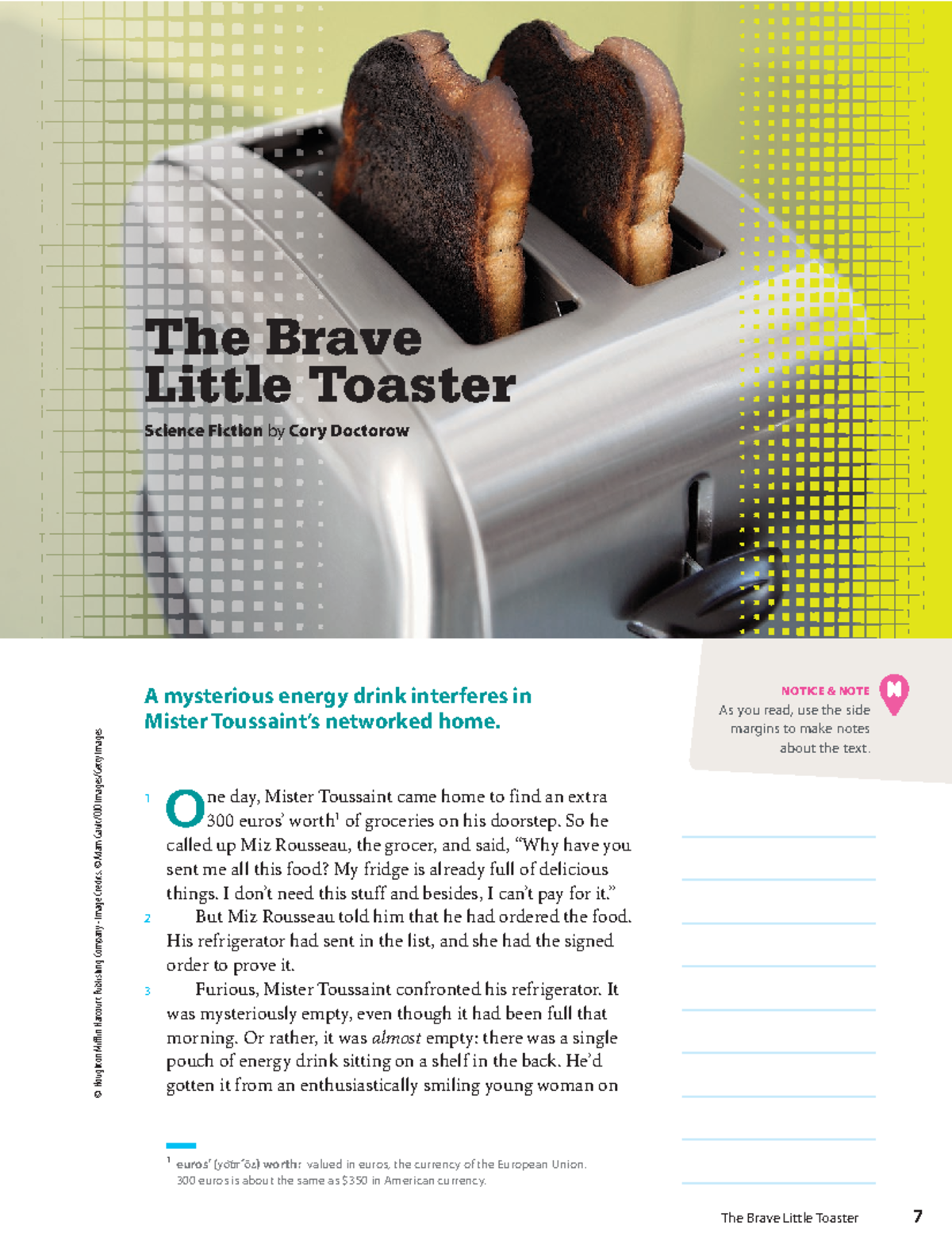 Brave Little Toaster Analysis: Technology's Impact on Daily Life - Studocu