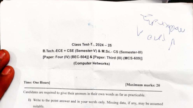 Computer Networks - BEC 504 Final Exam Study Guide - Studocu