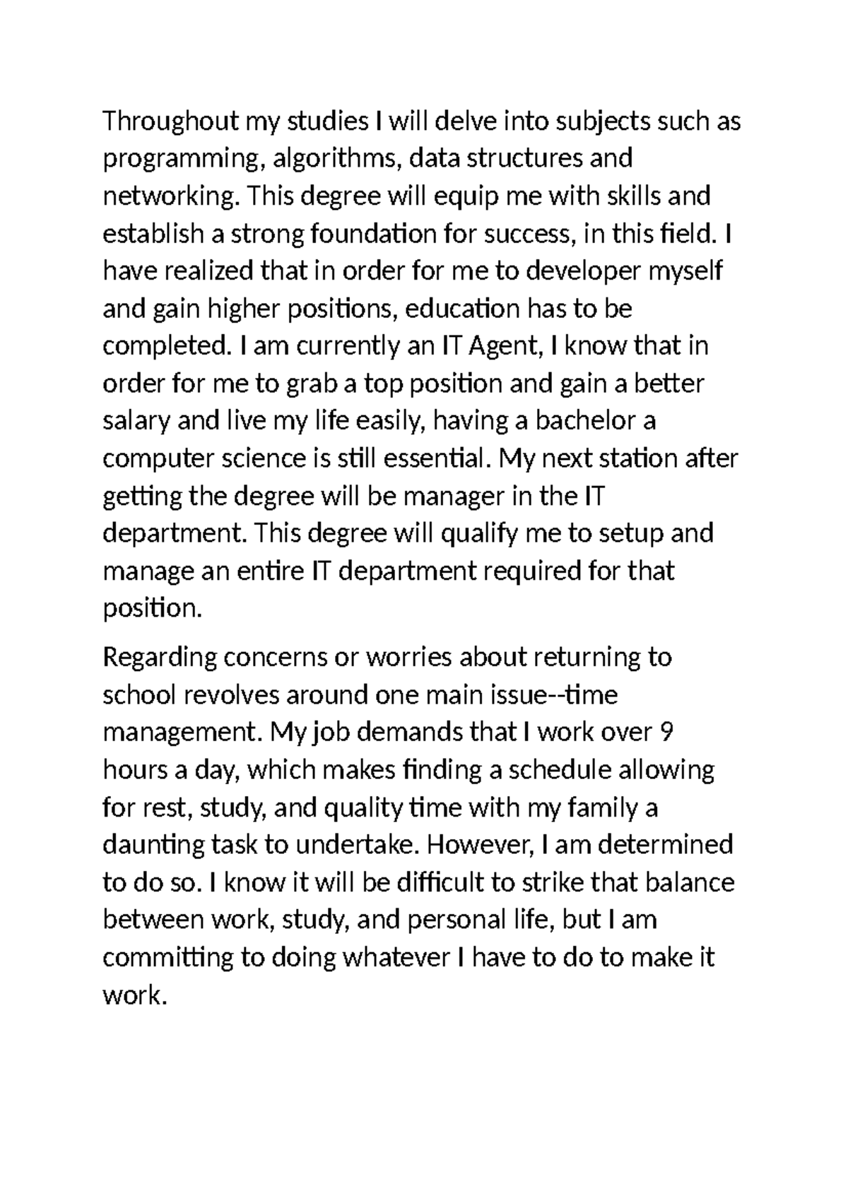 Learning Journal Unit 1 - Throughout my studies I will delve into ...