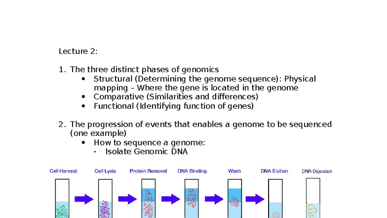 BIO378 Lecture Notes: Genomics, Metabolomics, and Proteomics Overview ...