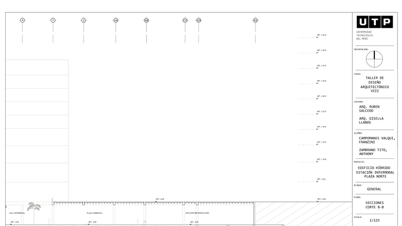 A42 - Planos de proyecto ejemplo - HALL INTERMODAL ESTACIÓN ...