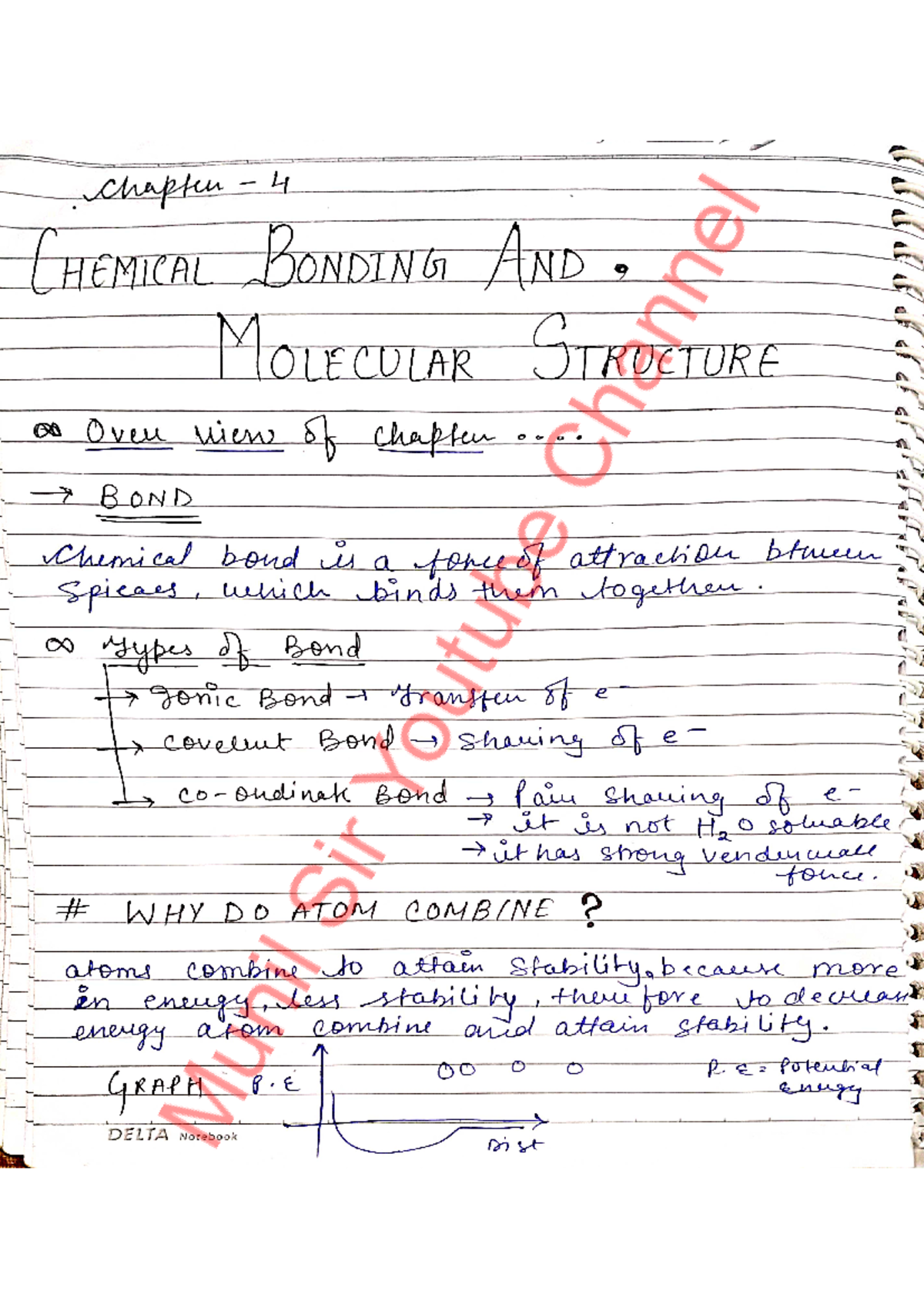Chemical bonding, Molecular Structure - chapter 4 CHEMICAL BONDING AND ...